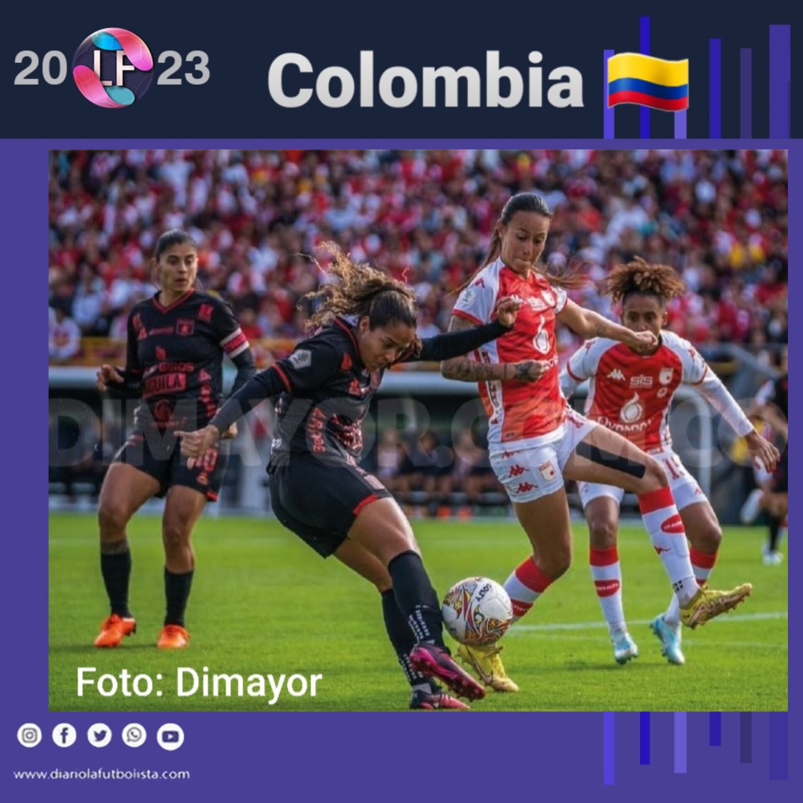 Colombia: Final con mucho público – DIARIO LA FUTBOLISTA —— 15 años